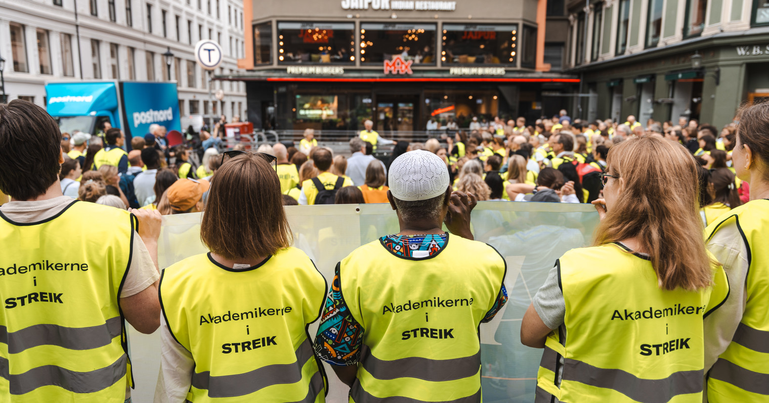 Slik markeres streiken i staten