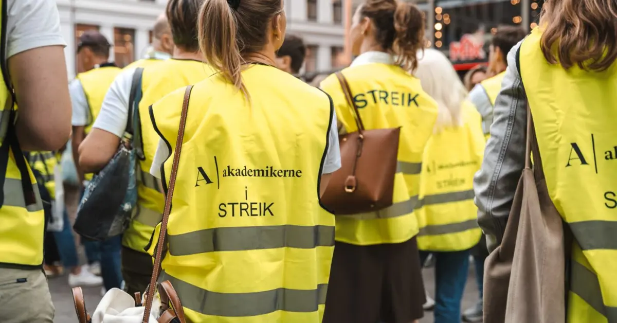 Akademikerne og Tekna er i streik